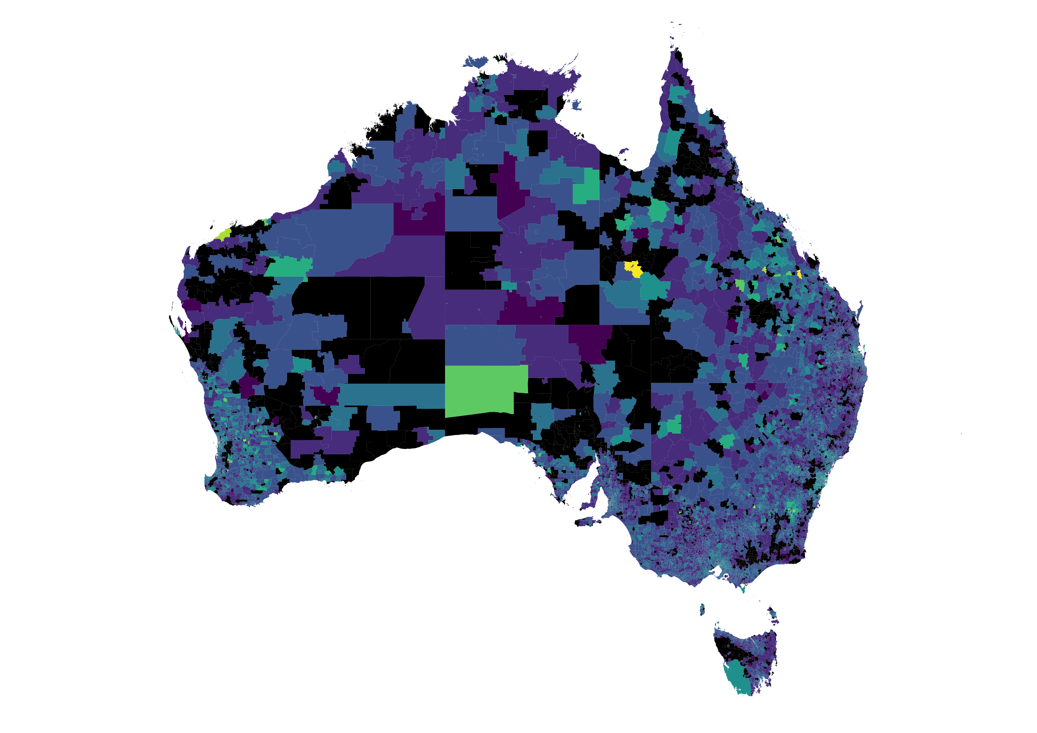 Visualising ABS Housing Income by Suburb – Oscar Gardner – Data ...
